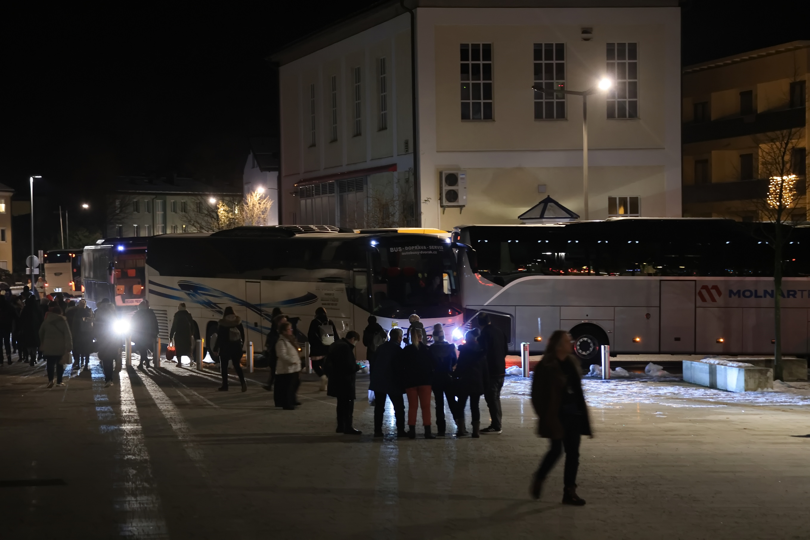 FMT-Pictures - Stau am Busterminal Nonntal vom 09.12.2023